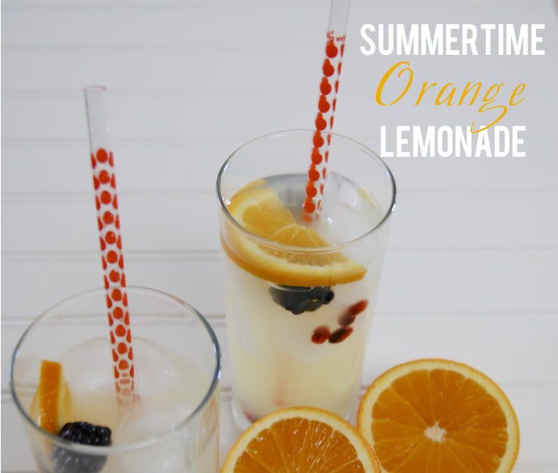 Summertime Orange Lemonade – REASONS TO SKIP THE HOUSEWORK