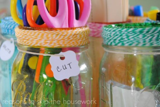 DIY Mason Jar Activity Organizer: Step-by-Step Tutorial – REASONS TO ...