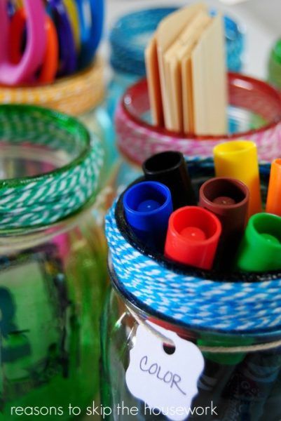 DIY Mason Jar Activity Organizer: Step-by-Step Tutorial – REASONS TO ...