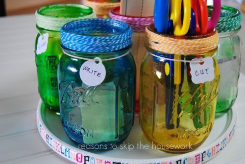 DIY Mason Jar Activity Organizer: Step-by-Step Tutorial – REASONS TO ...