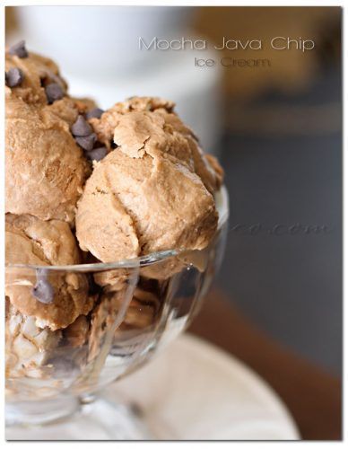 Mocha Java Chip Ice Cream – REASONS TO SKIP THE HOUSEWORK