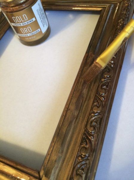 DIY Gold Gilded Frame: Easy Step-By-Step Tutorial – REASONS TO SKIP THE ...