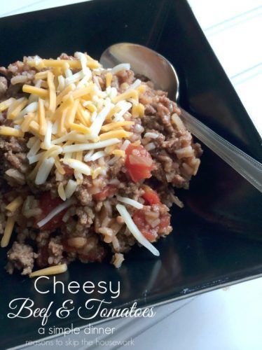 Cheesy Beef Casserole – REASONS TO SKIP THE HOUSEWORK