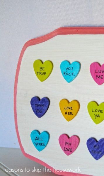 How To Make A Conversation Heart Art In Only 30 Minutes