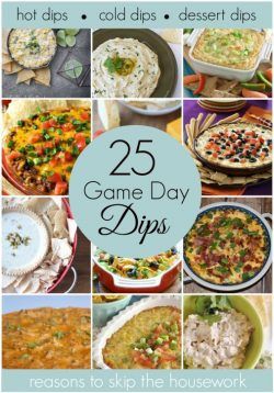 Game Day Dip Recipes