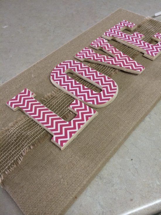 How to Make a Canvas Word Art Sign Tutorial – REASONS TO SKIP THE HOUSEWORK