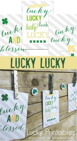 Lucky Printables