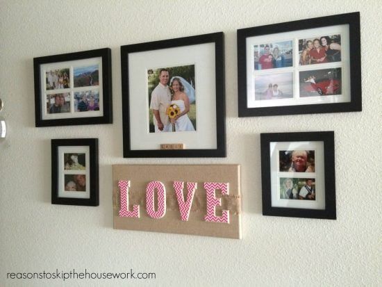 How to Make a Canvas Word Art Sign Tutorial – REASONS TO SKIP THE HOUSEWORK