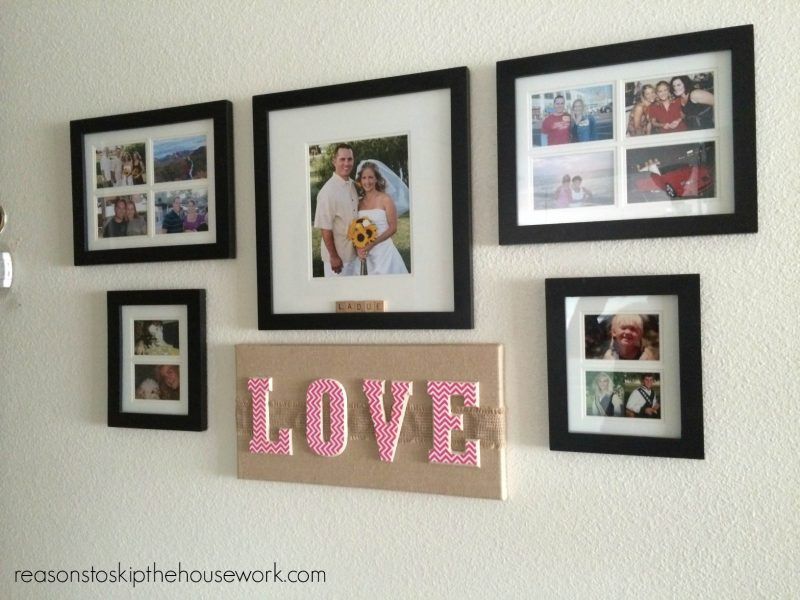 How to Make a Canvas Word Art Sign Tutorial – REASONS TO SKIP THE HOUSEWORK