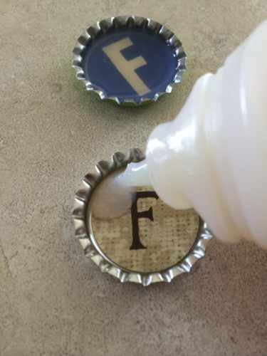 Alphabet Bottle Caps – REASONS TO SKIP THE HOUSEWORK