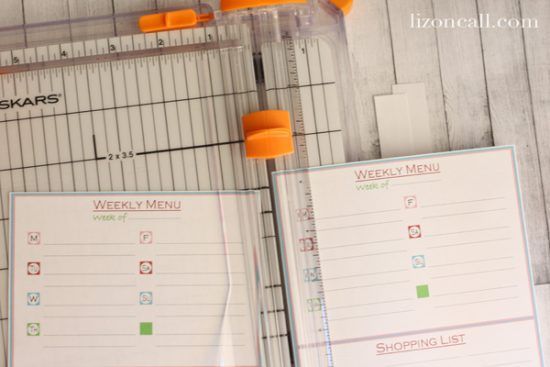 Weekly Menu Plan Notepad – REASONS TO SKIP THE HOUSEWORK