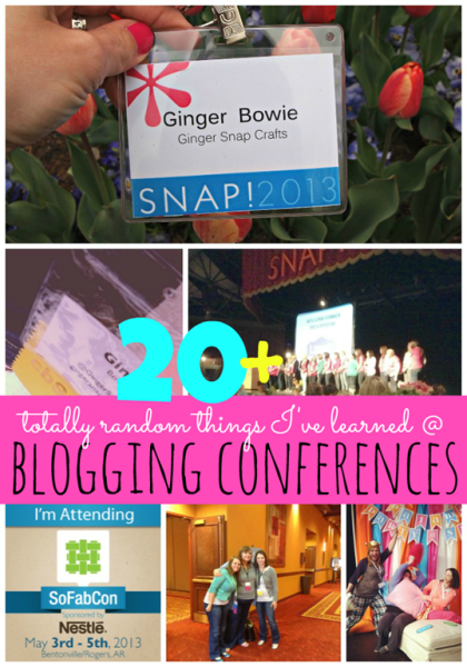 All About Blogging Conferences – REASONS TO SKIP THE HOUSEWORK