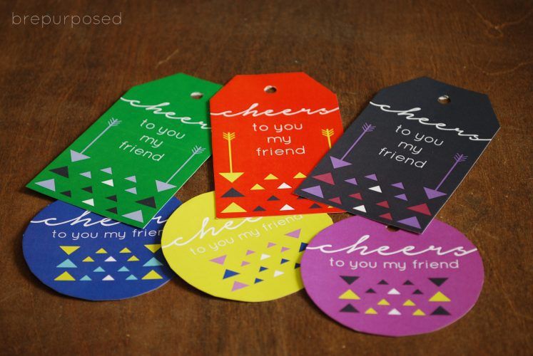 Free Drink Tag Printables – REASONS TO SKIP THE HOUSEWORK