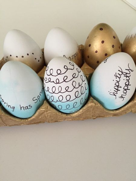 Spray Painted Easter Eggs – REASONS TO SKIP THE HOUSEWORK