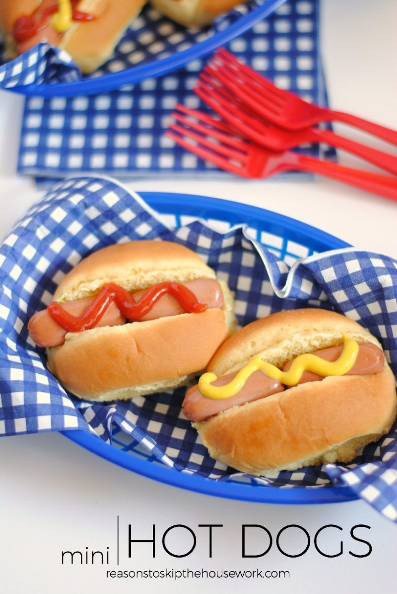mini hot dogs – REASONS TO SKIP THE HOUSEWORK