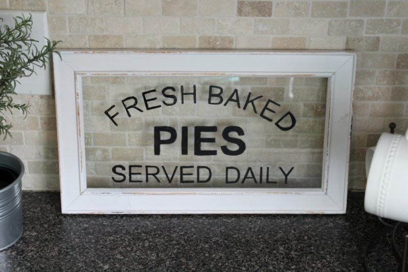 DIY Fresh Baked Pie Sign: Step-by-Step Tutorial – REASONS TO SKIP THE ...
