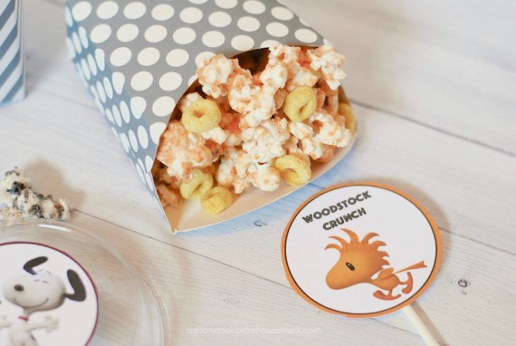 Peanuts Character Popcorn Treats – REASONS TO SKIP THE HOUSEWORK