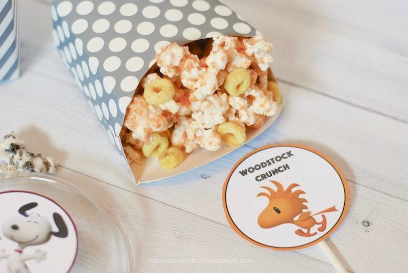 Peanuts Character Popcorn Treats – REASONS TO SKIP THE HOUSEWORK