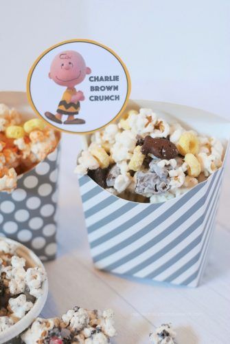 Peanuts Character Popcorn Treats – REASONS TO SKIP THE HOUSEWORK