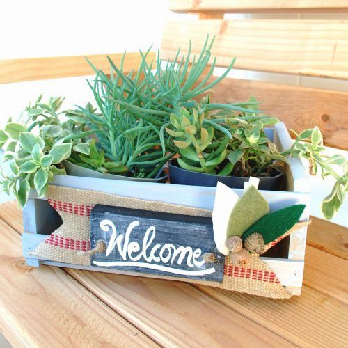 DIY Burlap-Trimmed Chalkboard Label – REASONS TO SKIP THE HOUSEWORK