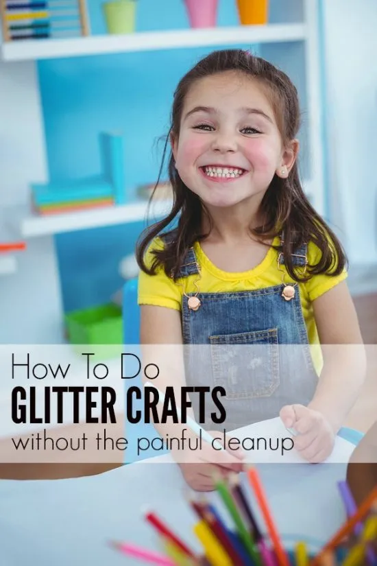 Glitter Crafts for Kids – REASONS TO SKIP THE HOUSEWORK