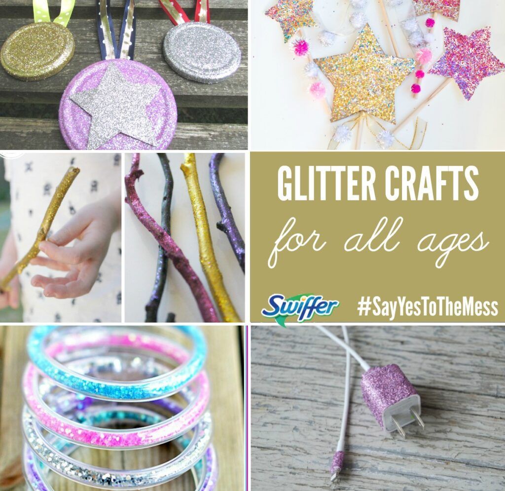 Glitter Crafts for Kids – REASONS TO SKIP THE HOUSEWORK