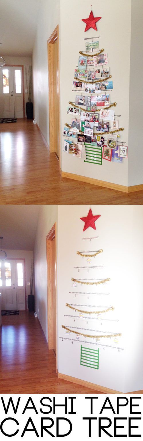 25 Holiday Card Displays – REASONS TO SKIP THE HOUSEWORK
