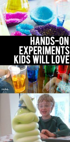 Hands On Experiments for Kids – REASONS TO SKIP THE HOUSEWORK