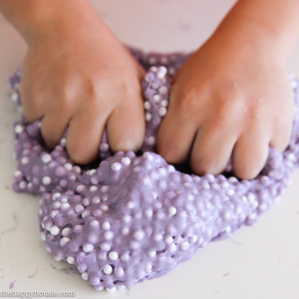 How-to-make-your-own-slime-this-DIY-Lavender-sensory-slime-uses-slime ...