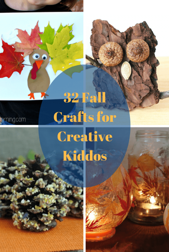 32 Fall Crafts for Children to Make at Home – REASONS TO SKIP THE HOUSEWORK
