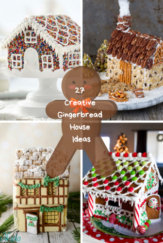 27 Creative Gingerbread House Ideas – REASONS TO SKIP THE HOUSEWORK