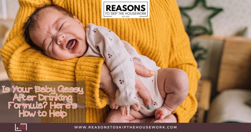 Is Your Baby Gassy After Drinking Formula? Here’s How to Help – REASONS ...